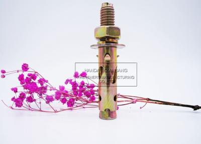 China Concrete Fixings Anchor Bolts , Anti Skid Shark Fin Type Anchors Zinc Surface for sale