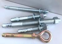 China M6-M24 Zinc Plated Wedge Anchor Bolts , Concrete Anchors DIN  Standard for sale