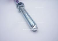 China Custom M6-M24 Wedge Metal Anchor Bolts , Steel Zinc Plated Wall Anchor Bolts for sale