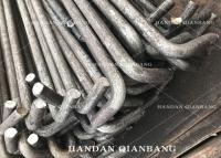 China T Type / J Type Concrete Anchor Bolts Zinc Plated , Bay Ground Anchor Bolts M20 M24 for sale