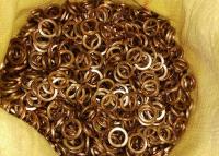 China Carbon Steel / Iron Material Heavy Duty Spring Washers , Spring Lock Washer DIN BSW Standard for sale