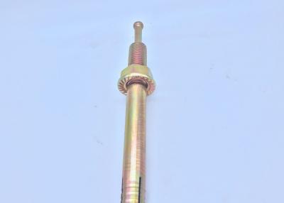 China Iron Material Expansion Anchor Bolts Hammer Head Bolt With Yellow Zinc Plated for sale