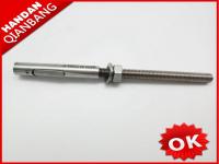 China All- Powerful Metal Stainless Anchor Bolts With Hex Bolt With White Zinc for sale