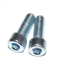 China Fasteners Hex Socket bolt Carbon Steel white zinc Grade 8.8 full thread DIN 912 for sale