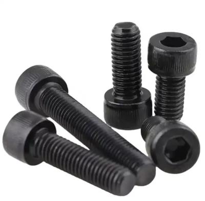 China Fasteners Carbon Steel Full Thread Hex Socket 8.8 Allen Key Bolt DIN912 M8x20 for sale