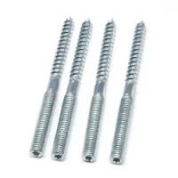 China Zinc Plated Steel Hanger Bolt Din Grade 4.8 Carbon for sale