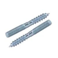 China Zinc Plated Steel Hanger Bolt Din Grade 4.8 Carbon for sale
