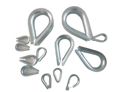 China Plain Din Standard Wire Rope Thimble Stainless Steel for sale