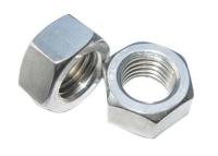 China Customize Carbon Steel Hex Head Nuts , Hexagon Coupling Nuts DIN Standard for sale