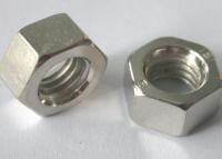 China Customize Carbon Steel Hex Head Nuts , Hexagon Coupling Nuts DIN Standard for sale