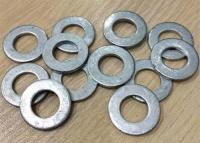 China Round Flat Metal Washers , 4.8 Grade Plain Washer With Zinc Finish for sale