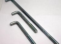 China Hardware T Type / J Type Foundation Anchor Bolts Bay Bolt For Concrete Formwork for sale