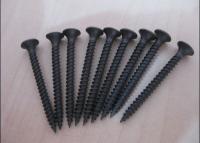 China Phosphated 3.5 Black Cross Countersunk Head Woodworking Screw High Strength for sale