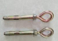 China M6-M12 Heavy Duty Eye Bolts With Sleeve , Eye Bolt Expansion Anchor 4.8  8.8 12.9 Grade for sale