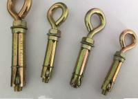 China Carbon Steel Eye Bolt Sleeve Anchor Expansion Bolt With Yellow Zinc Color for sale