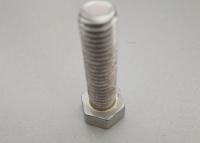 China Hardware Fasteners Hex Head Bolt With White & Black Color of 4.8 8.8 Grade with Iron for sale