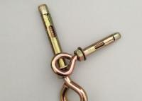 China Metal Anchor Bolts Eye Bolt Hook , Concrete Sleeve Anchor Eye Bolt Full Threaded for sale