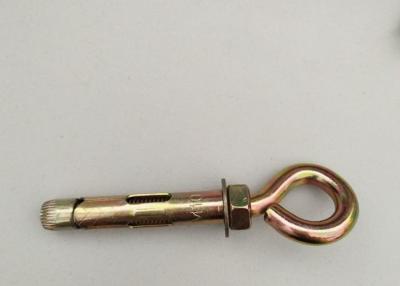 China Metal Anchor Bolts Eye Bolt Hook , Concrete Sleeve Anchor Eye Bolt Full Threaded for sale