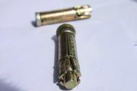 China M8 M10 Expanding Anchor Bolt Fix Bolt DIN BS ANIS Standard With Yellow Zinc Color for sale