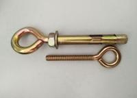 China yellow zinc plated   carbon  steel  sleeve  anchor  bolt  of  different  type  with  DIN standard for sale