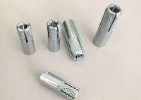 China Buliding Galvanized Grade Steel White Zinc And Yellow Zinc Plated Drop In Anchor for sale