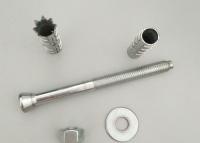 China factory  supply  fasteners  carbon  steel  antiskid-shark-fin Fixing Anchor Bolts Shield Anchor Loose Bolt M6 M10 for sale