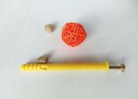 China Standard Plastic Expanion Anchor Bolt / Nylon Wall Anchors For Construction for sale