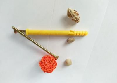 China Standard Plastic Expanion Anchor Bolt / Nylon Wall Anchors For Construction for sale