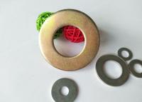 China Carbon Steel Electrogalvanizing Flat Washer With Yellow Or White Zinc M3-M56 for sale