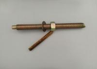 China yellow zinc plated   carbon  steel  sleeve  anchor  bolt  of  different  type  with  DIN standard for sale