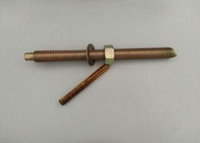 China yellow zinc plated   carbon  steel  sleeve  anchor  bolt  of  different  type  with  DIN standard for sale