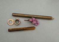 China Yellow Zinc Concrete Eye Hook M10 Metal Anchor Bolts for sale