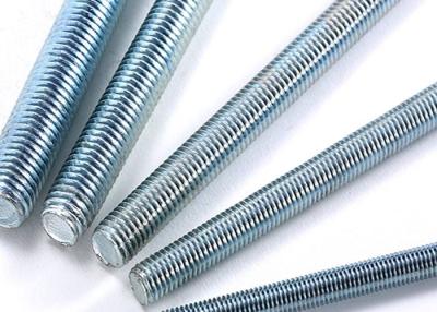China DIN975 White Zinc Plated M5 Full Threaded Bolt for sale