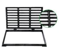 China Double Grate Ductile Iron Manhole Cover Corrosion Resistance for sale