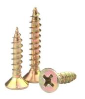 China Phosphated 3.5 Black Cross Countersunk Head Woodworking Screw High Strength for sale