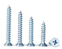 China Self Tapping Screw 304 316 Wood Screws For Wood Cross Countersunk Head for sale