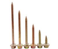 China External Hexagonal Pointed Tail Self Tapping Screws Wooden Screw Flange Self Tapping Screw for sale