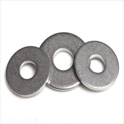 China Precision DIN Metal Flat Washers Standard With Zinc Blue Yellow Color for sale