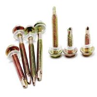 China Iron Wood Half Thread Hex Washer Head Self Drilling Screw for sale