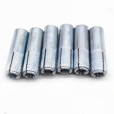 China White Zinc Plated 4.8 Carbon Steel Iron Material Fasteners Drop in anchor for sale