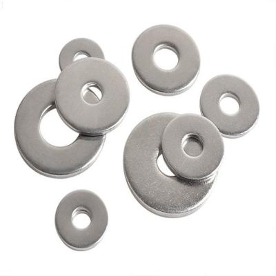 China High Standard Metal Flat Washers White Zinc / Yellow Zinc / Black Din125/9021 for sale