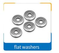 China Din Standard Metal Flat Washers , M4 Steel Washers for sale
