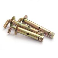 China L-Type M10 Sleeve Anchor Bolts for Construction GB JIS Standard for sale