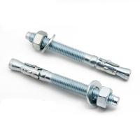 China M8 M24 Zinc Plated 4.8 Concrete Wedge Anchors for sale
