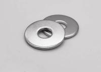 China DIN125 Metric Metal Flat Washers , Colored Curved Washers With Iron Material for sale