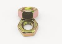 China Heavy Yellow Zinc Plated Hexagonal Nut For Automobile Industry for sale