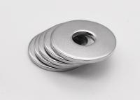 China DIN125 Metric Metal Flat Washers , Colored Curved Washers With Iron Material for sale