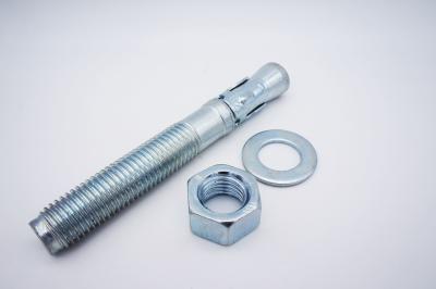 China M8 M24 Zinc Plated 4.8 Concrete Wedge Anchors for sale