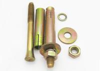 China M18 Elevator Expansion Bolt Anchor Through Bolt Zinc Plated for sale