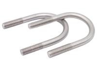 China Grade 5.8 M8 Thread HDG U Type Bolt for sale